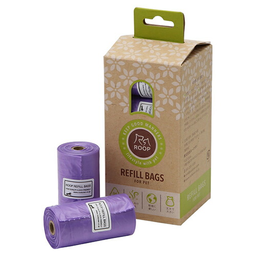 【楽天市場】【最大2000円OFFクーポン配布中】 ルークラン ROOP ループマーナーズ 詰替え用 8ロールセット ラベンダー （犬用）【ご注文後のキャンセル・返品・交換不可】：ROBERT2号店