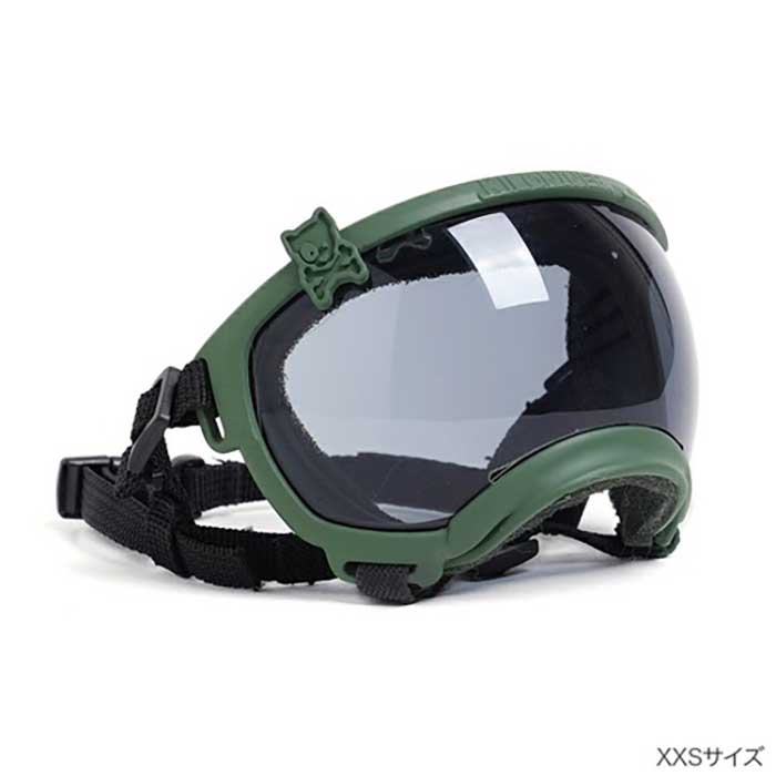 【楽天市場】【最大2000円OFFクーポン配布中】 KILONINER キロナイナー ドッグ シグネチャーゴーグル レンジャーグリーン XXXS （犬用）：ROBERT2号店