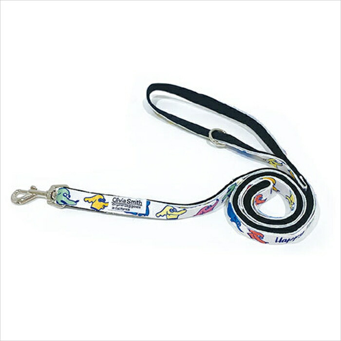 【楽天市場】【最大2000円OFFクーポン配布中】 オリビアスミスドッグリード ハッピードッグ SSサイズ （犬用リード） 【メール便可】：ROBERT2号店