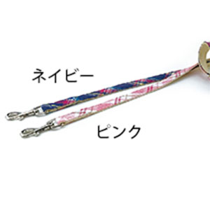 【楽天市場】【最大2000円OFFクーポン配布中】 フェリーク オリジナルチェックリード ネイビー SSサイズ （犬用リード） 【メール便可】：ROBERT2号店