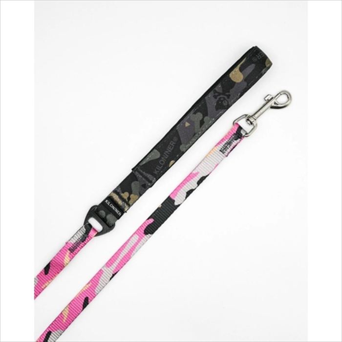 【楽天市場】【最大2000円OFFクーポン配布中】 KILONINER キロナイナー ドッグ ライトスピードリーシュ ピンクカモ （犬用リード） 【メール便可】：ROBERT2号店