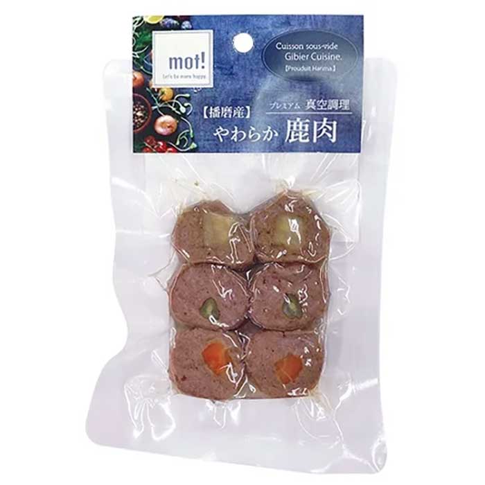 【楽天市場】【最大2000円OFFクーポン配布中】 FLF mot！ 播磨産やわらか鹿肉 国産野菜と鹿肉ロール 6個入り （犬用おやつ）：ROBERT2号店