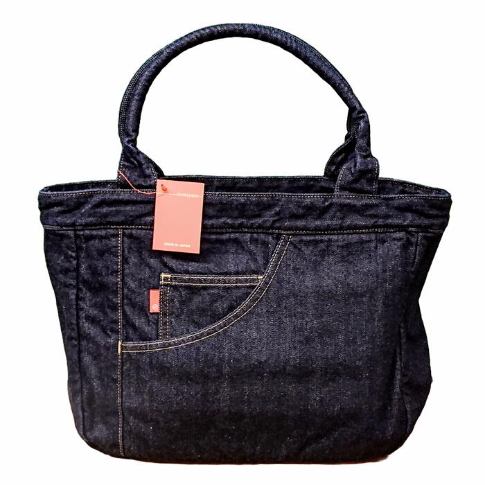 【楽天市場】araiyan アライヤン スクエアバッグ インディゴ トートバッグ マチ付き A4可 コットン デニム風 山陽ハイクリーナー デニム バッグ メンズ レディース 日本製 ...