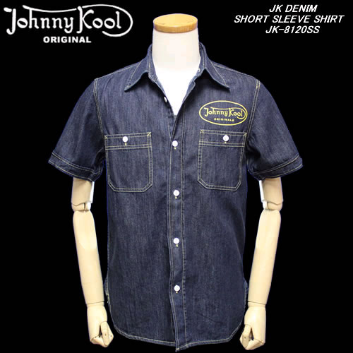 【楽天市場】 JOHNNY KOOLジョニークールJK DENIMSHORT SLEEVE SHIRTJK-8120SS：CREAM SODA ...