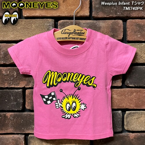 【楽天市場】MOONEYESムーンアイズ Weeplus Infant Tシャツ （ウィープラス幼児用Tシャツ）TMI740PK：CREAM ...