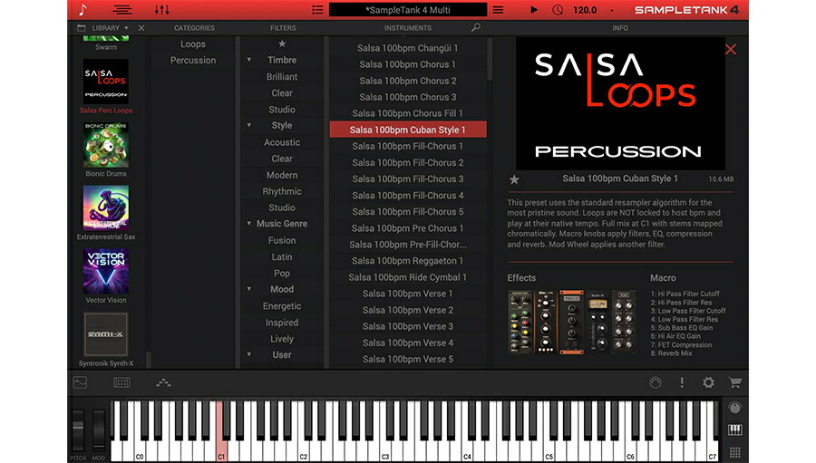 【楽天市場】IK Multimedia Salsa Percussion Loops DL版【※シリアルメール納品・代引き不可】：Rock ...