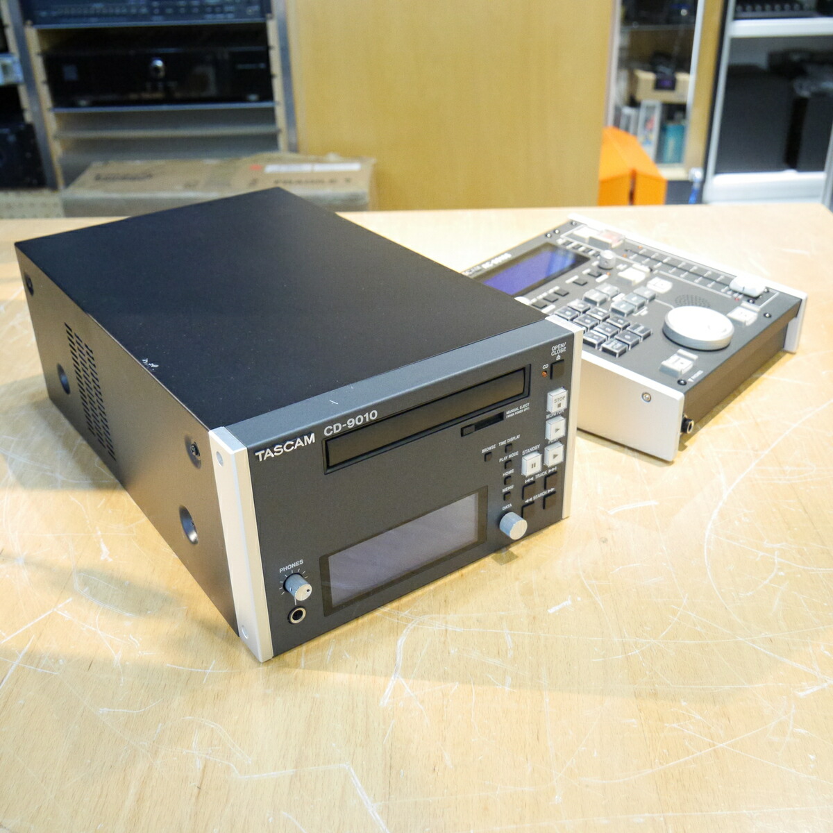 【楽天市場】【中古】TASCAM CD-9010 + RC-9010S：Rock oN Line 楽天市場店