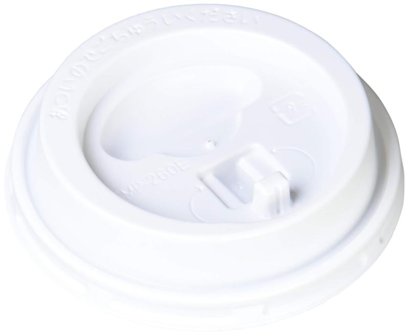 【楽天市場】断熱 エンボス 紙コップ用ふた リフトアップリッド 白50枚入 SMP-260E-LF AMZ260ELF：Rococo Market