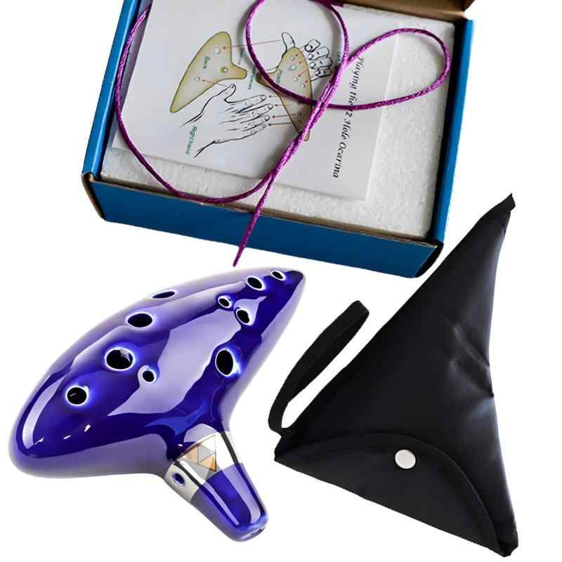 【楽天市場】オカリナ 12穴 初心者 音楽愛好家 楽譜付き 陶器 入門セット おかりな 楽器：Rococo Market