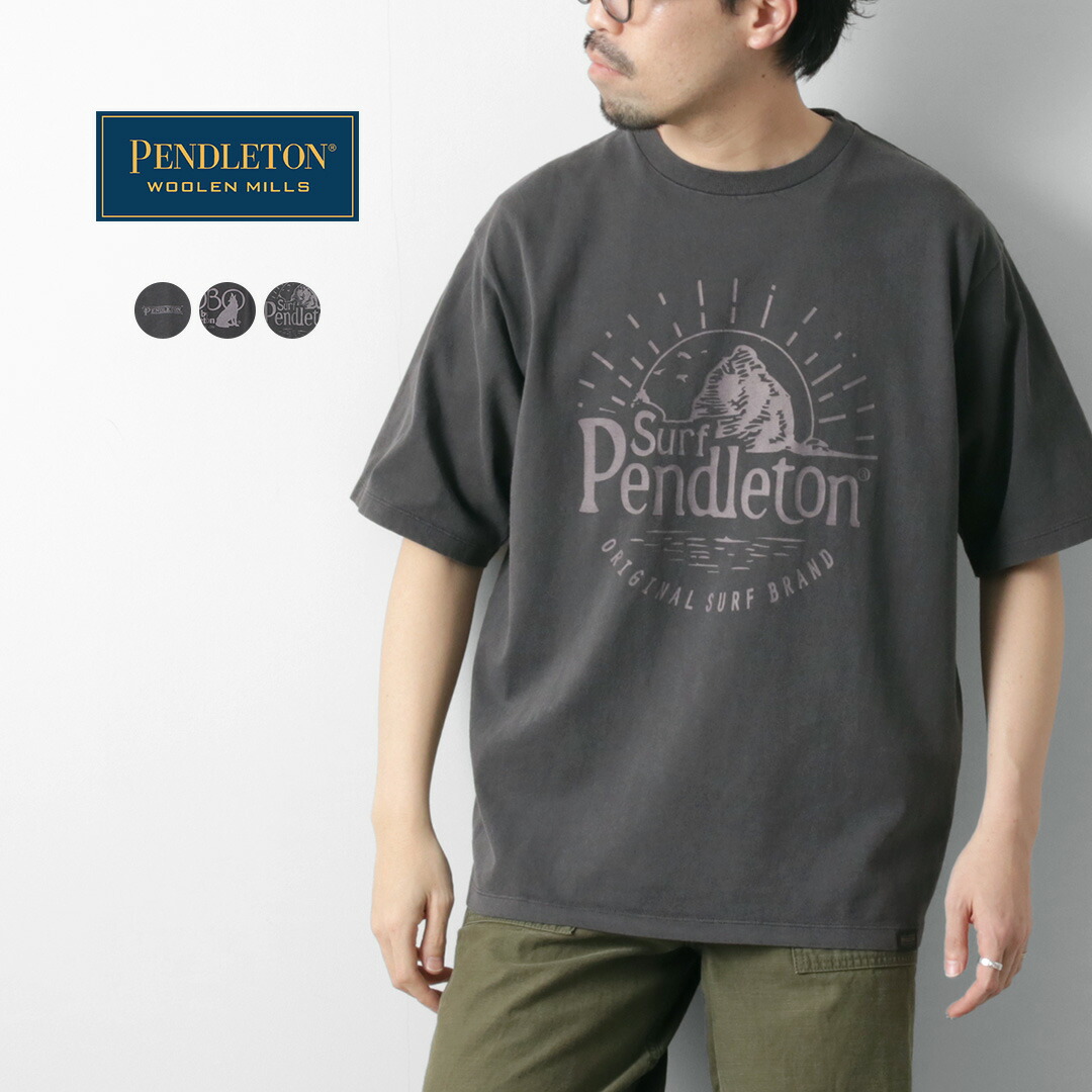 【楽天市場】【10％OFFクーポン対象】PENDLETON（ペンドルトン） ピグメントダイ プリントTシャツ / 半袖 メンズ レディース 顔料染め Pigmentdye TEE：ROCOCO ...