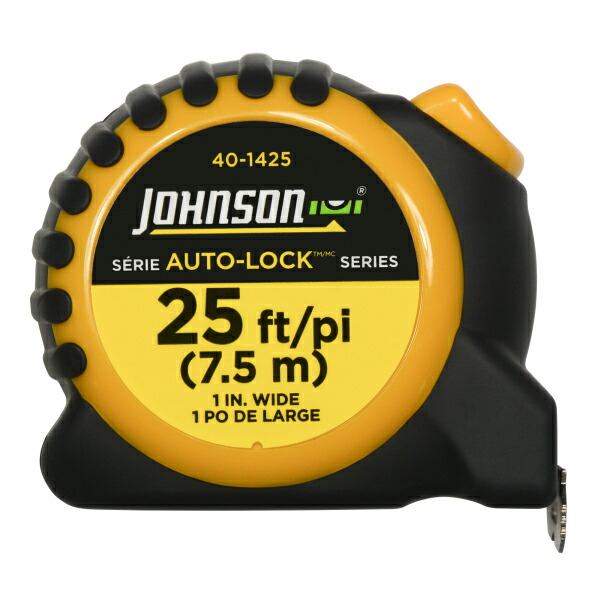 【楽天市場】JOHNSON Auto-Lock 7.5mメジャースケール（インチ/メトリック併記）40-1425：インテリア雑貨rodcontrol