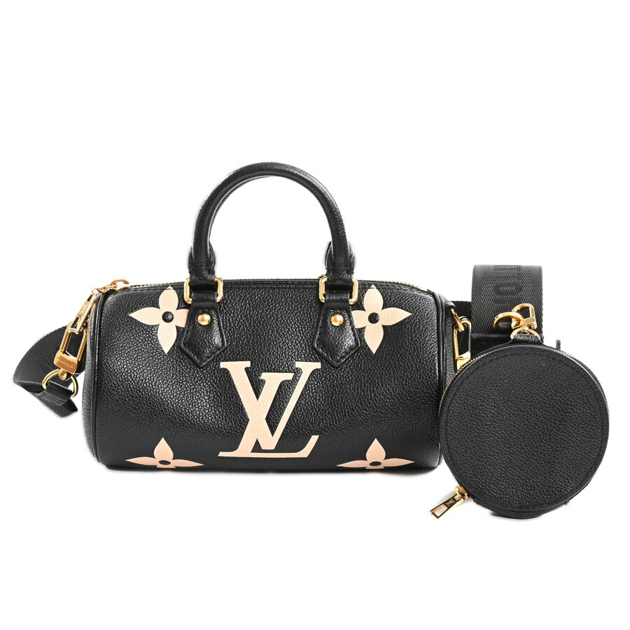 【楽天市場】【中古】AB品 ルイヴィトン パピヨンBB ショルダーバッグ M45980 ブラック/ベージュ レディース：ロデオドライブ楽天市場店