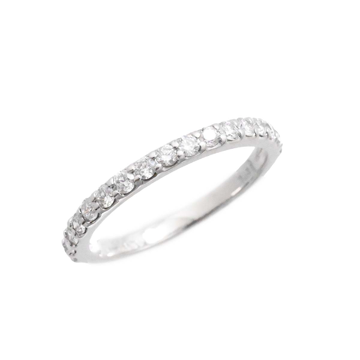 【楽天市場】(3597) ポンテヴェキオ PONTE VECCHIO K18WG ホワイトゴールド ダイヤ0.35ct ハーフエタニティ リング 10号 レディース 【中古】：ロド・ヤマカ 楽天市場店