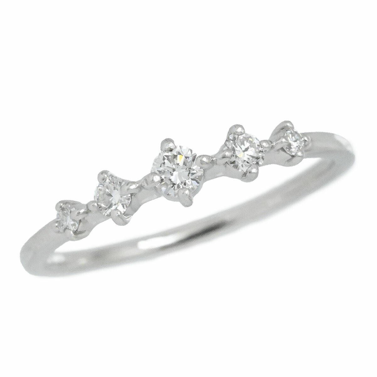 【楽天市場】(3857) エテ ETE PT900 プラチナ ダイヤ0.14ct リング 指輪 サイズ9号 レディース 【中古】：ロド・ヤマカ 楽天市場店