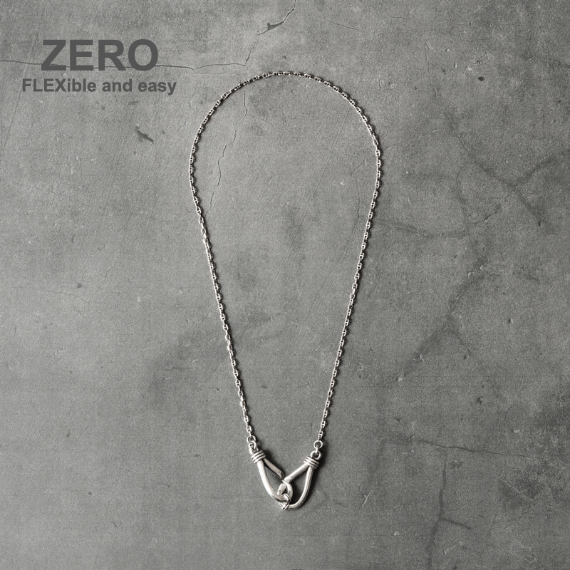 【楽天市場】ZERO ゼロシルバー925ネックレス チェーン"Bind 45cm"ZERO-Bind-45：ろーぐす