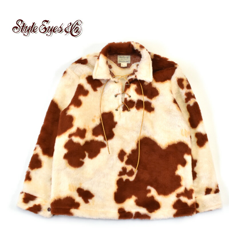 【楽天市場】StyleEyes スタイルアイズジャケットKodiak Style Pullover Jacket“HOLSTEIN ...