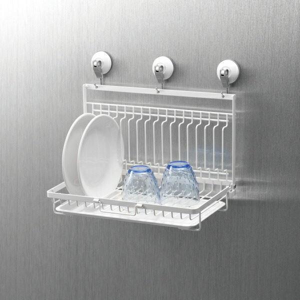 【楽天市場】Flowto(フロウト) 吸盤式水切りラック RG-0477：ROL-SHOP