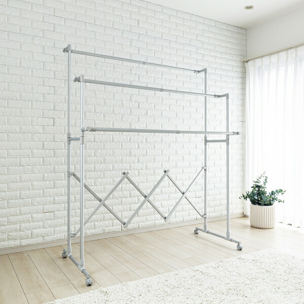 【楽天市場】セキスイ 組立式 アルミ伸縮自在ものほし台 ASST-EX3：ROL-SHOP