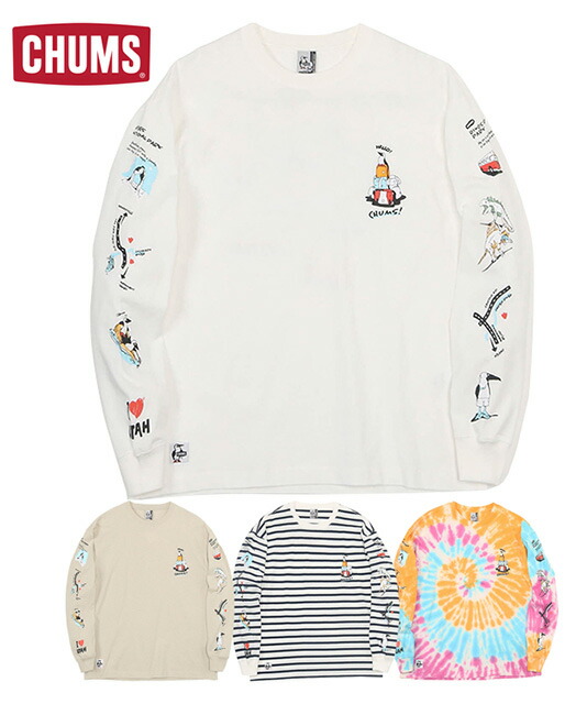 【楽天市場】【SALE 20%OFF】CHUMS チャムス Oversized Utah Tours L/S T-Shirt オーバーサイズド ...