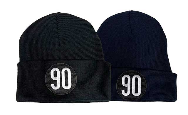【楽天市場】NINETY CLOTHING ナインティクロージング 90 BEANIE ビーニー ニットキャップ 帽子 2色(BLACK ...