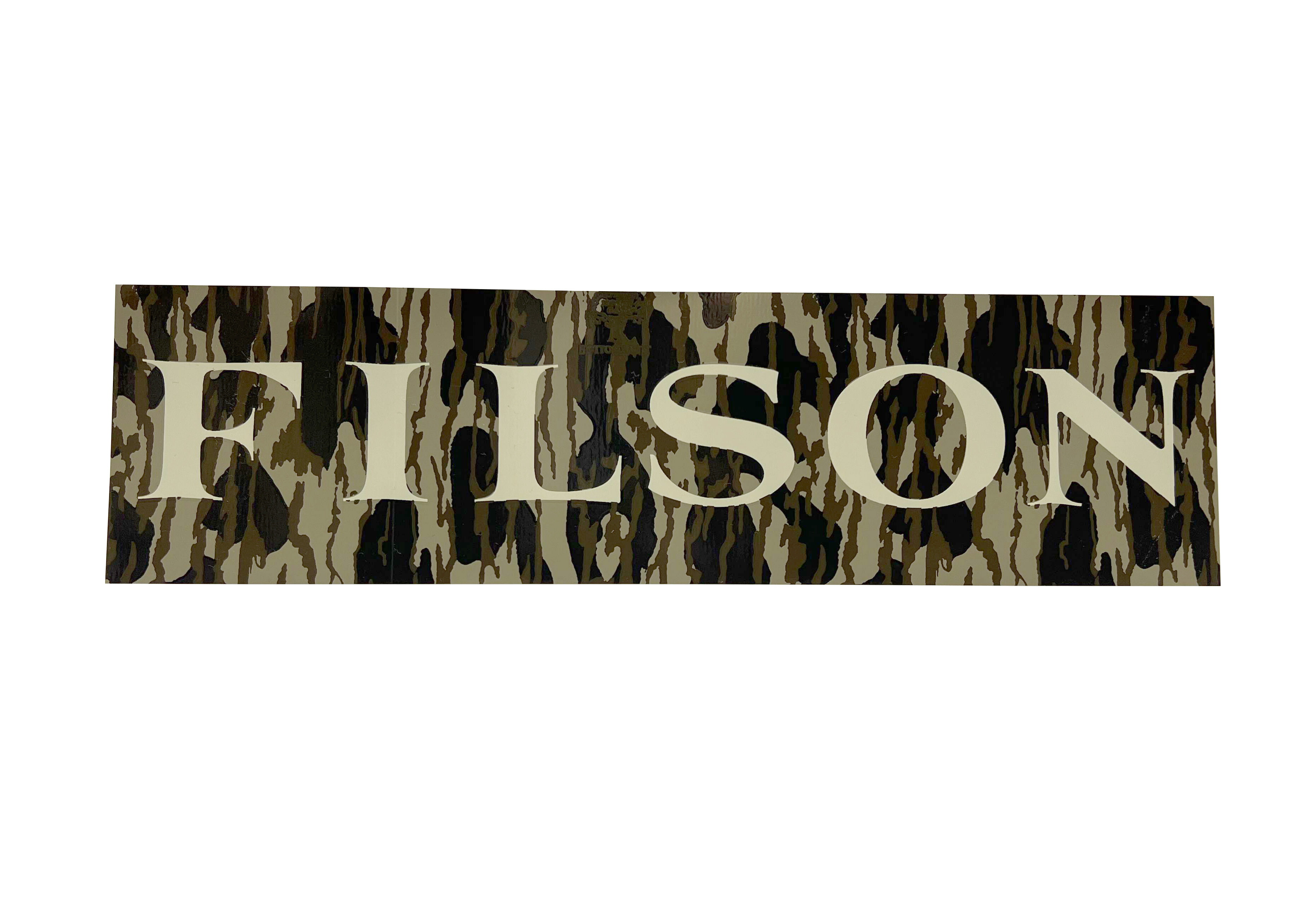 【楽天市場】FILSON フィルソン LOGO STICKER ロゴ ステッカー 迷彩 カモ 02 耐水 耐光 シール：ローリングストーン