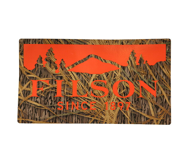 【楽天市場】FILSON フィルソン LOGO STICKER ロゴ ステッカー オレンジ 04 耐水 耐光 シール：ローリングストーン