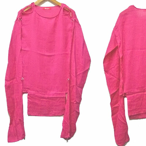 【楽天市場】ROMANTIC NEUROSIS Muslin Top Reissue モスリン W ガーゼシャツ PINK【パンク】【PUNK ...