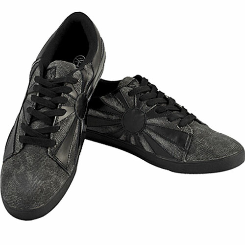 【楽天市場】T.U.K SHOES（ティーユーケー）BLACK AND GRAY RISING SUN ROCKER SNEAKER 旭日旗 ...