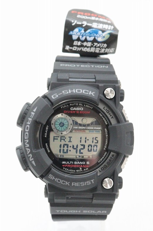 【楽天市場】CASIO カシオ G-SHOCK gw-1000-1jf gw-1000-1jf ブラック 箱 説明書【中古】【時計】【金沢本店 ...