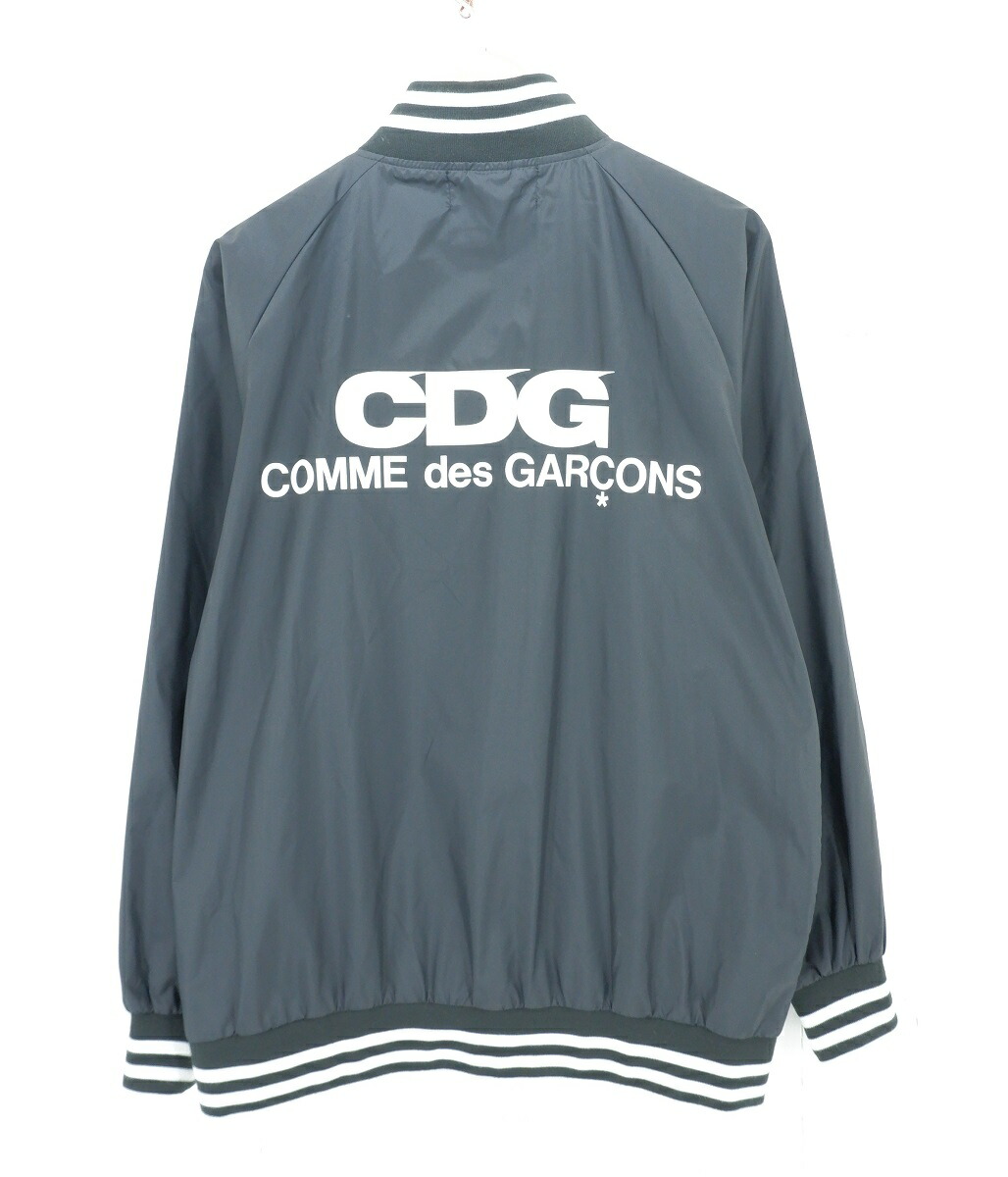 【楽天市場】COMME des GARCONS CDG VARSITY JACKET size：XL コムデギャルソン バーシティジャケット ...
