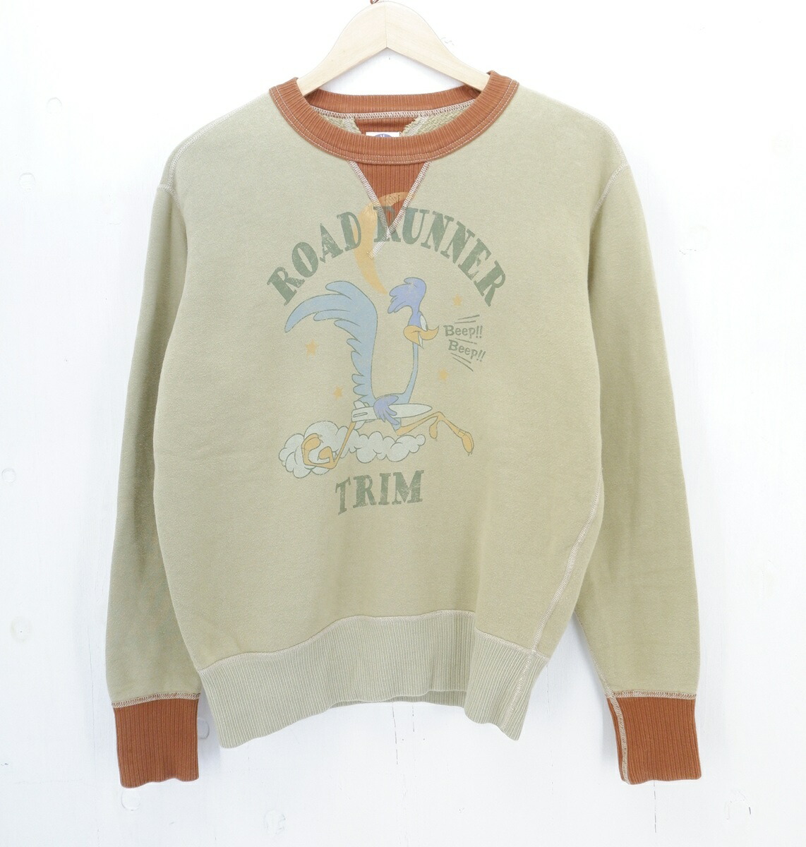 【楽天市場】TOY'S McCOY VAH-21 TRIM ROAD RUNNER SWEAT size：M トイズマッコイ ロードランナー ...