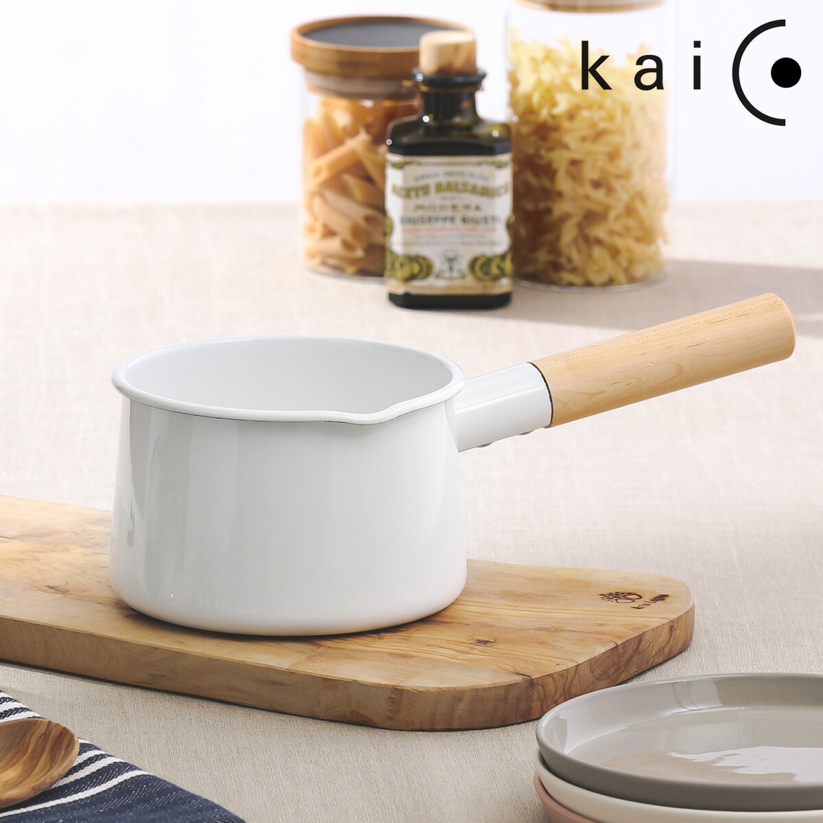 【楽天市場】カイコ kaico ミルクパン 鍋 なべ ナベ IH IH対応 ホーロー ホウロウ ほうろう 琺瑯 ホーロー鍋 キッチン雑貨 調理器具 小泉誠 シンプル 北欧【送料無料 ...