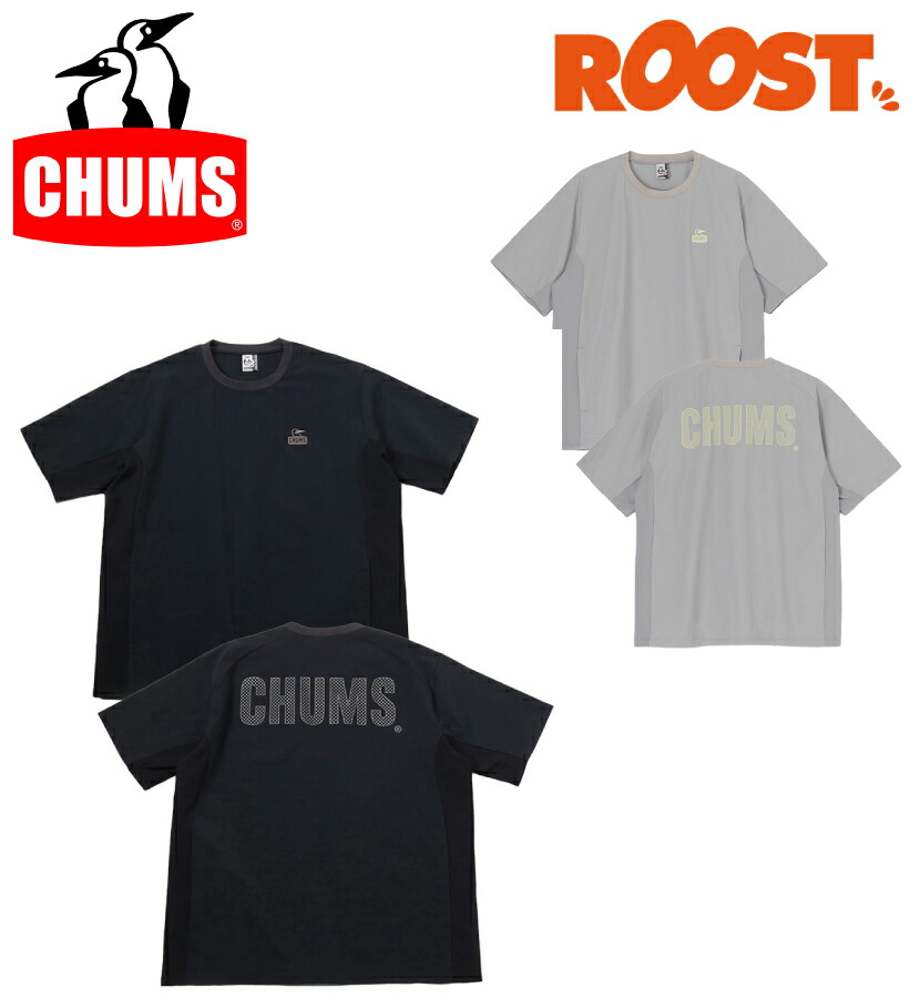 【楽天市場】CHUMS チャムス CH01-2580 エアトレイルストレッチチャムスTシャツ Tシャツ Airtrail Stretch CHUMS T-Shirt 日本正規品 2025春夏 ...