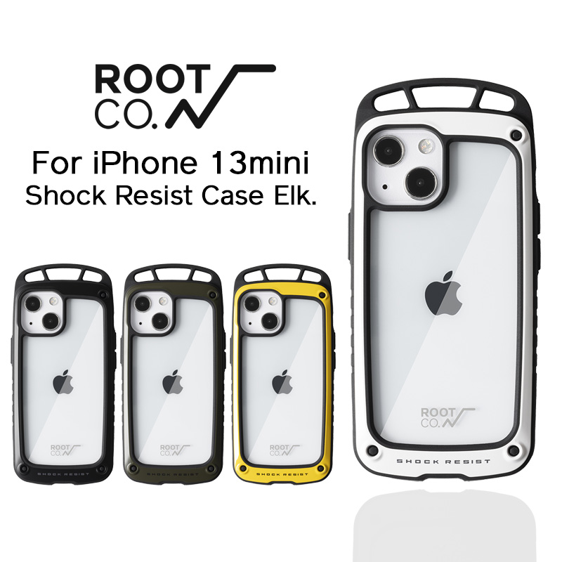 【楽天市場】【ROOT CO.】[iPhone 13mini ケース]GRAVITY Shock Resist Case Elk.（耐衝撃 バンパータイプ）：ROOT CO.楽天市場店