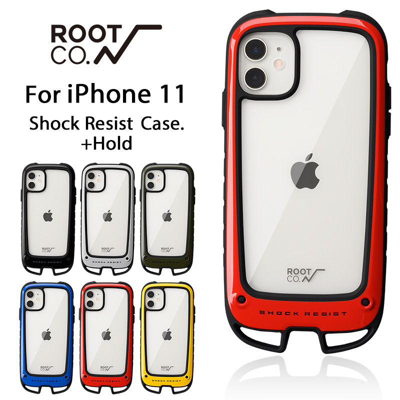 【楽天市場】[iPhone11専用]ROOT CO. Gravity Shock Resist Case ＋Hold.：ROOT CO.楽天市場店