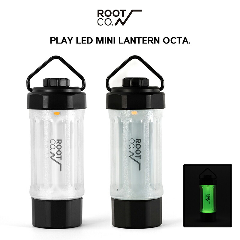 【楽天市場】【ROOT CO.】PLAY LED MINI LANTERN OCTA.：ROOT CO.楽天市場店