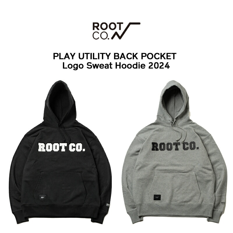 【楽天市場】PLAY UTILITY BACK POCKET Logo Sweat Hoodie 2024：ROOT CO.楽天市場店