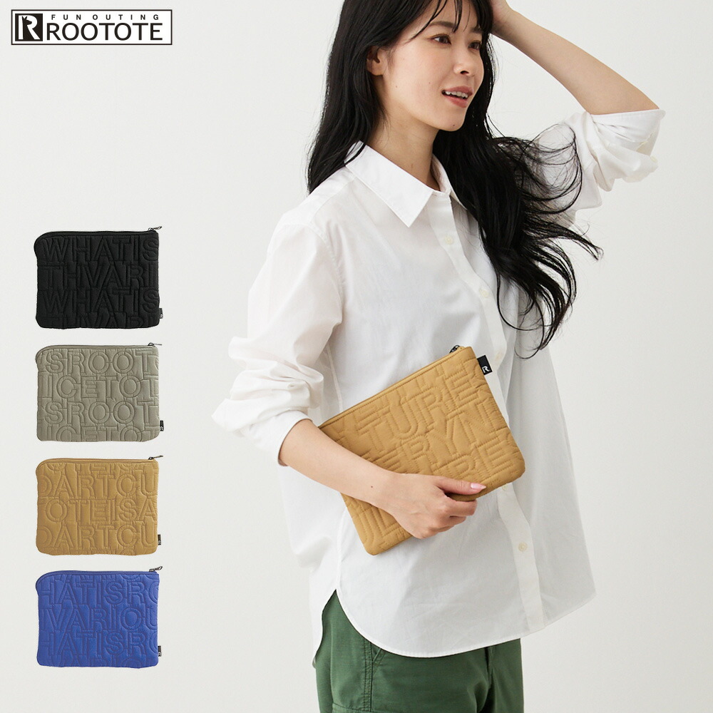 【楽天市場】【ルートート公式】SN.ポーチ.アルファベットスープ-キルティング-A（全4種）2024新作 品番1321：ルートート ギャラリー 楽天市場店