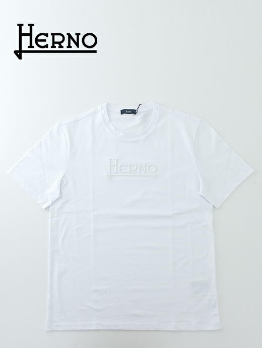 【楽天市場】ヘルノ HERNO 半袖カットソー/Tシャツ her480801_ホワイト：ROOTWEB