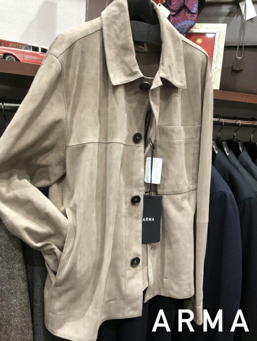 【楽天市場】ARMA アルマ スエードジャケット トープ PEAK ゴートスエード 軽量 arm482402：ROOTWEB