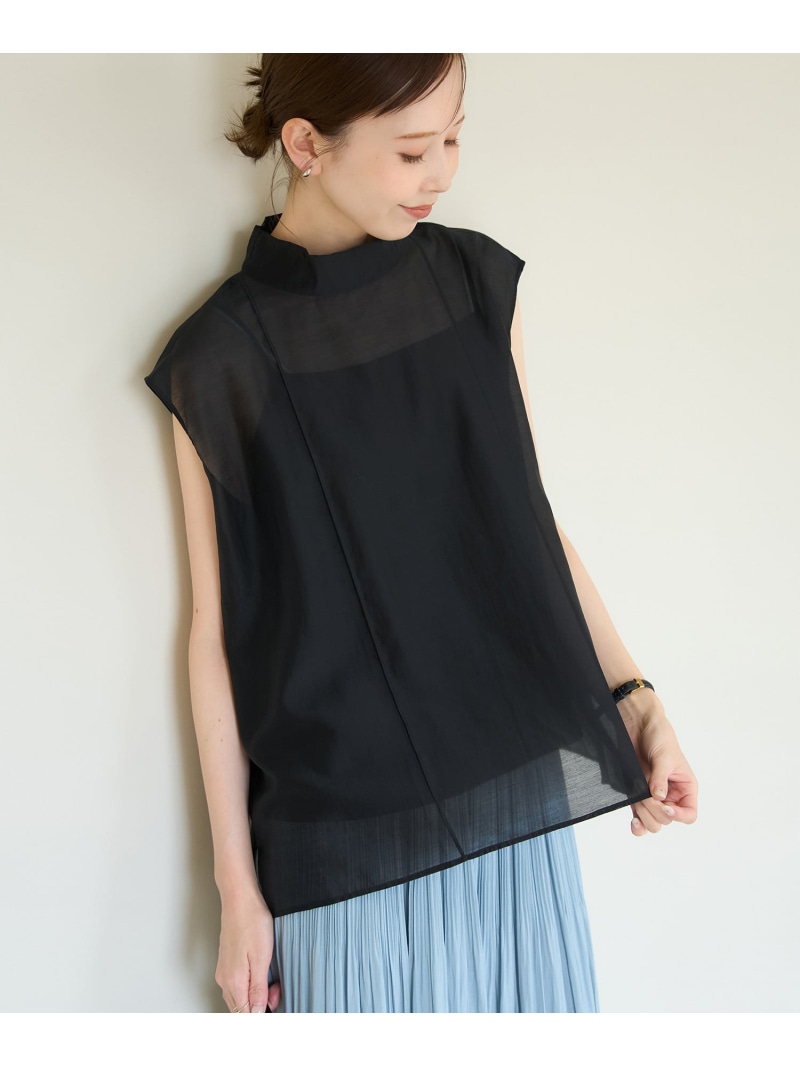 【楽天市場】【SALE／60%OFF】インナーつきシアーブラウス ROPE' PICNIC ロペピクニック トップス シャツ・ブラウス ブラック ブルー ベージュ【RBA_E】[Rakuten ...