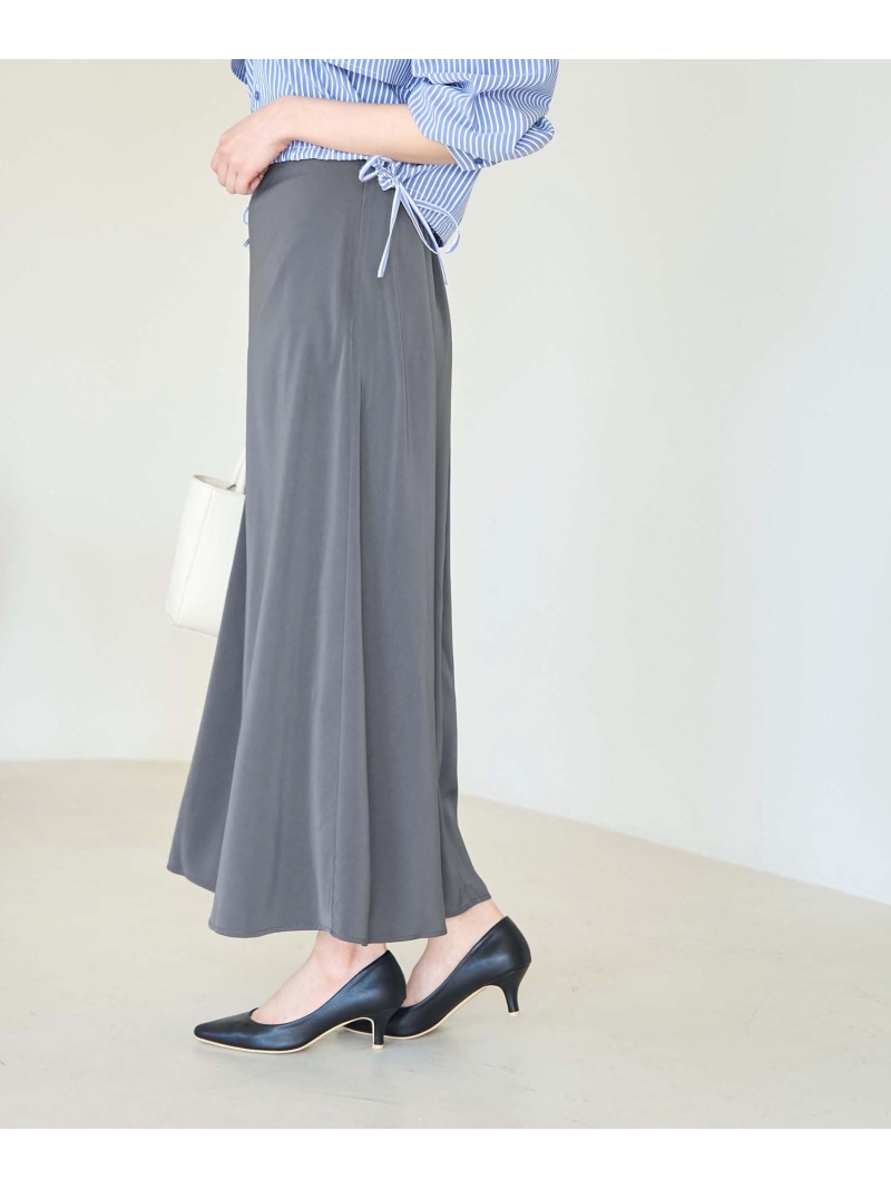 【楽天市場】【SALE／50%OFF】サテンスカート ROPE' PICNIC ロペピクニック スカート その他のスカート ホワイト ブルー グレー【RBA_E】[Rakuten ...