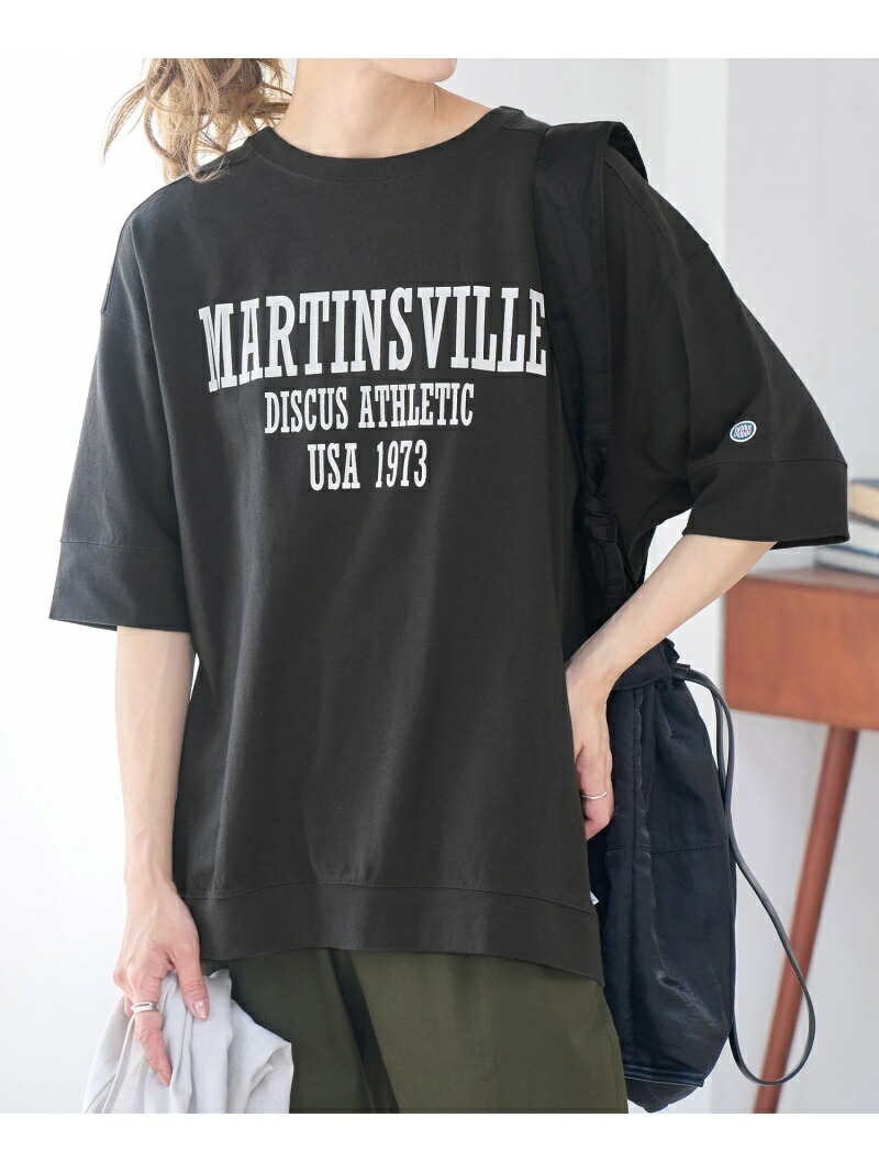 【楽天市場】【DISCUS ATHLETIC/ディスカス アスレチック】BIG Tシャツ ROPE' PICNIC R ロペピクニック トップス カットソー・Tシャツ グレー ブラック ...