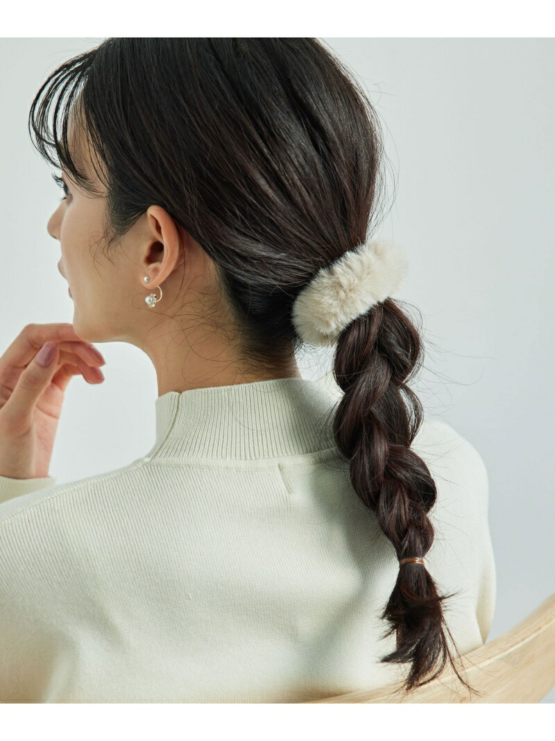【楽天市場】【SALE／20%OFF】ふわふわファーシュシュ ROPE' PICNIC PASSAGE ロペピクニック ヘアアクセサリー ヘア ...