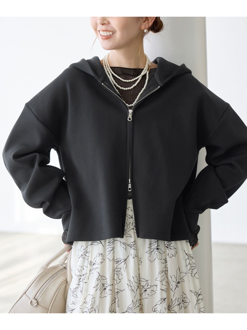 【楽天市場】【SALE／16%OFF】近赤外線防止/ダンボールWジップフーディー ROPE' PICNIC ロペピクニック トップス パーカー・フーディー ブラック ホワイト グレー【RBA ...