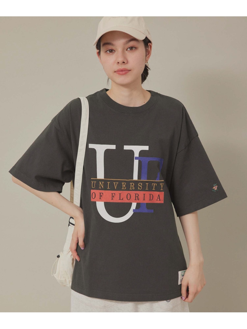 【楽天市場】【SALE／50%OFF】【DISCUS ATHLETIC/ディスカスアスレチック】ユニバーサルカレッジTシャツ ROPE' PICNIC R ロペピクニック トップス カットソー ...
