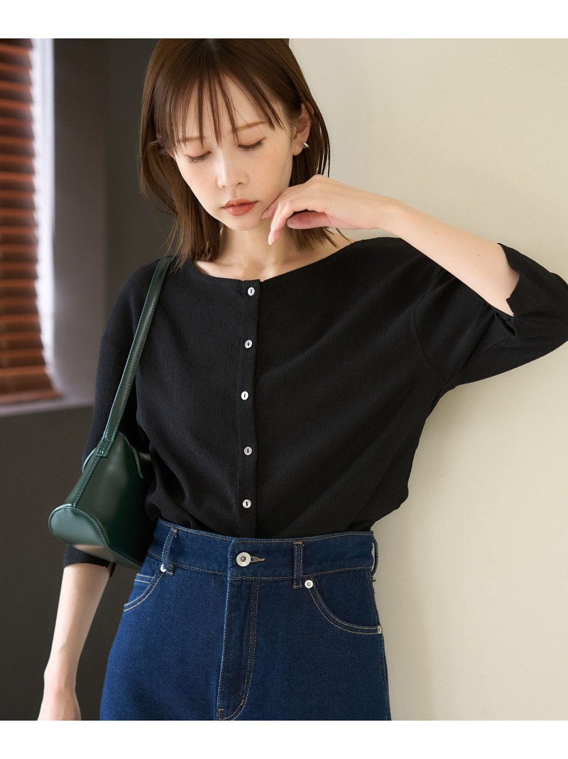 【楽天市場】【SALE／55%OFF】前後2WAYシアー楊柳カーディガンプルオーバー ROPE' PICNIC ロペピクニック トップス カーディガン ブラウン ブラック ホワイト【RBA_E ...