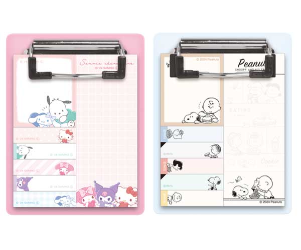 【楽天市場】クリアバインダーメモふせん バインダー メモ帳 ミニメモ 付箋 サンリオキャラクターズ スヌーピー サンリオ PEANUTS ...