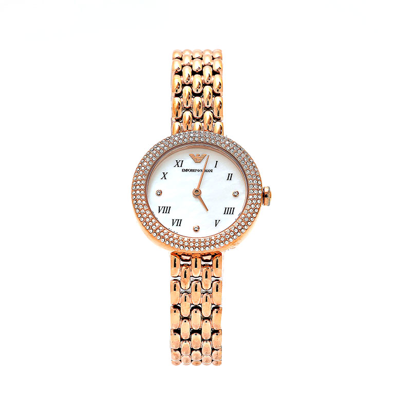 【楽天市場】【 在庫一掃セール対象 】11% OFF（2023年当店平均価格比）エンポリオアルマーニ 腕時計 レディース ホワイト ローズ ...