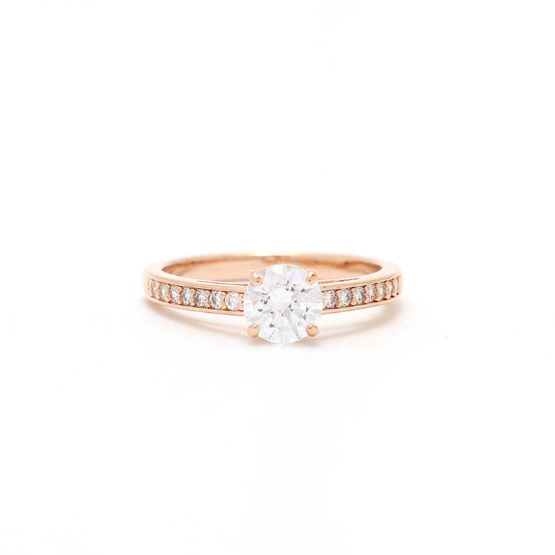 【楽天市場】【 在庫一掃セール対象 】17% OFF（2024年前期当店平均価格比）リング レディース ローズゴールド クリア スワロフスキー ...